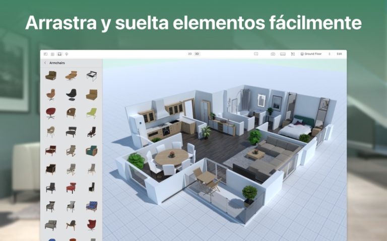 Planner 5D: Diseña gratis en PC, MAC y Android